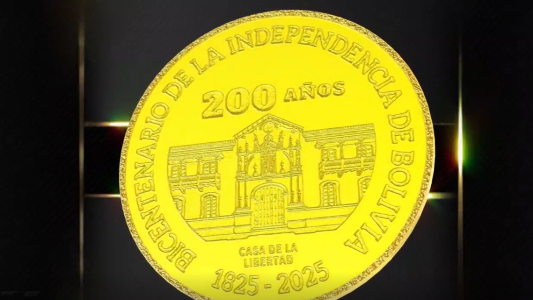Así son las monedas y el billete conmemorativo por el Bicentenario